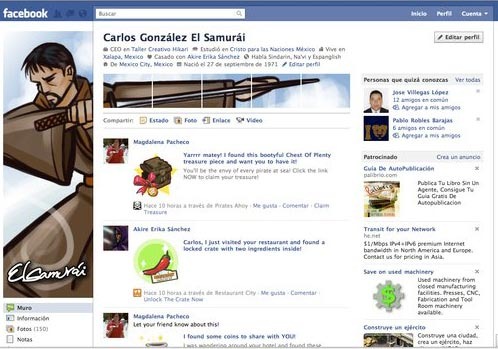 Applications To Stylize Facebook’s New Profile Page Layout
